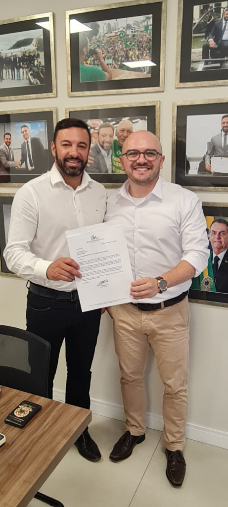 Vereador Nícola Martins (PSDB) visita deputado federal Daniel Freitas ...