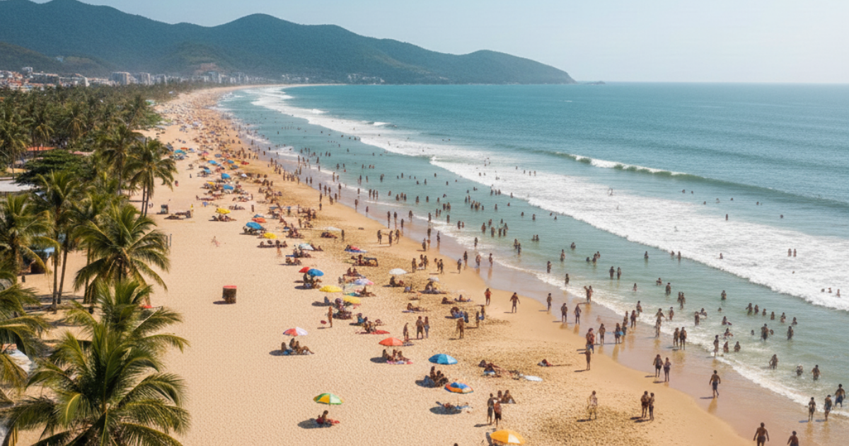 Já deu praia em SC neste verão? Veja como foi o início da estação ...